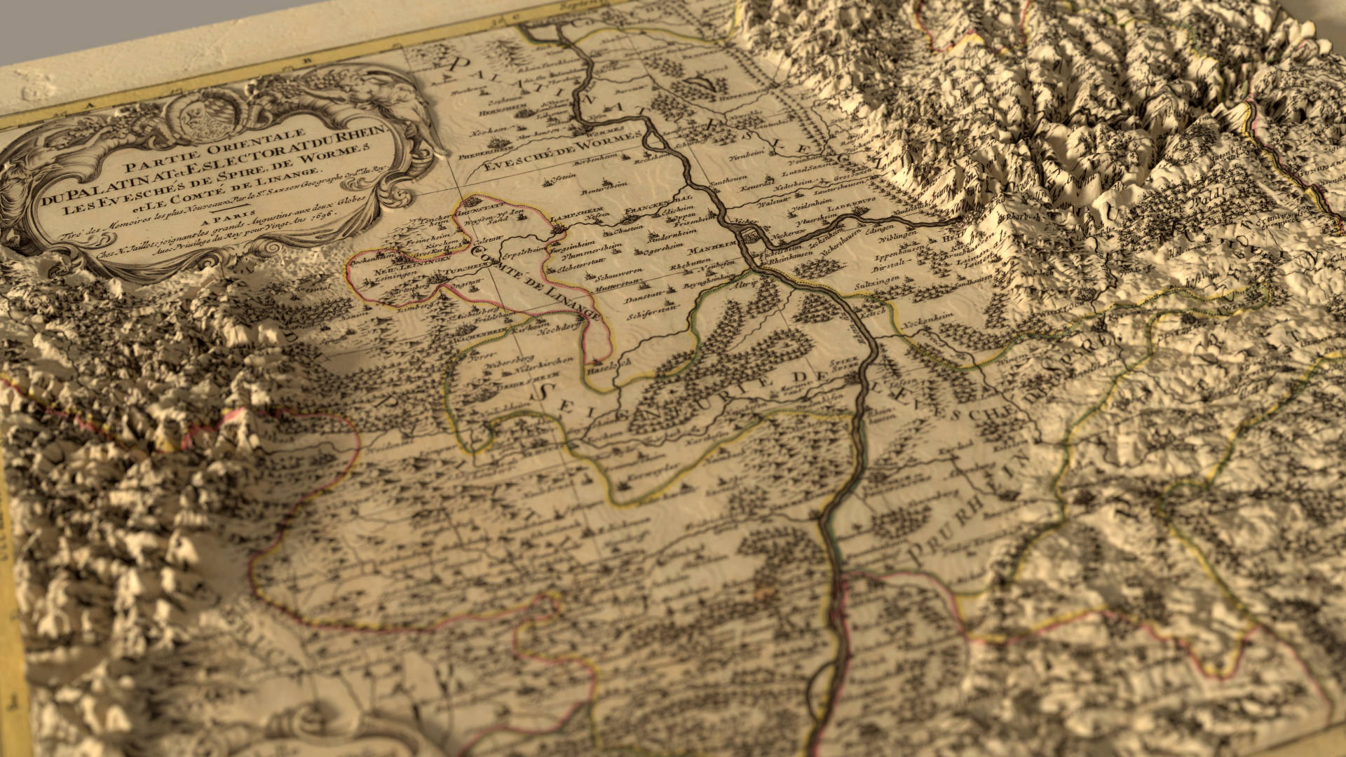 Und Berge erheben sich aus alten Karten! – Lucydas Plejadium